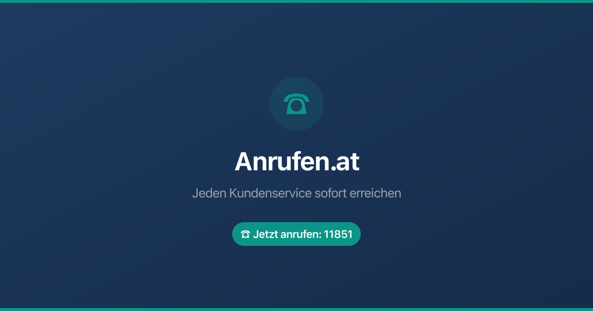 ORF Kundenservice: Hotline Unterhaltung (2026) | Anrufen.at